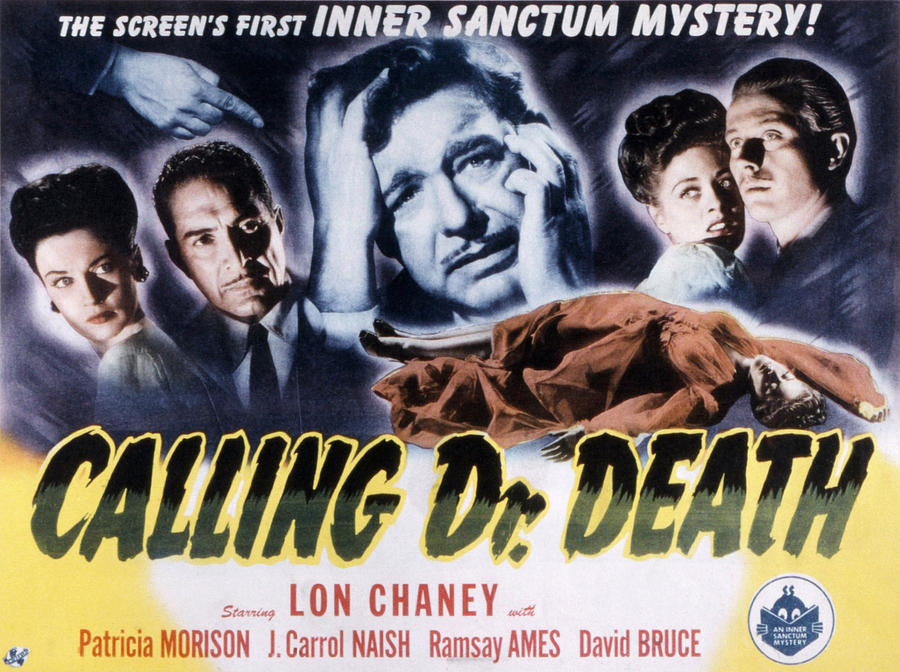 CALLING DR. DEATH: The Wonderful World of The Inner Sanctum | Ah Sweet ...